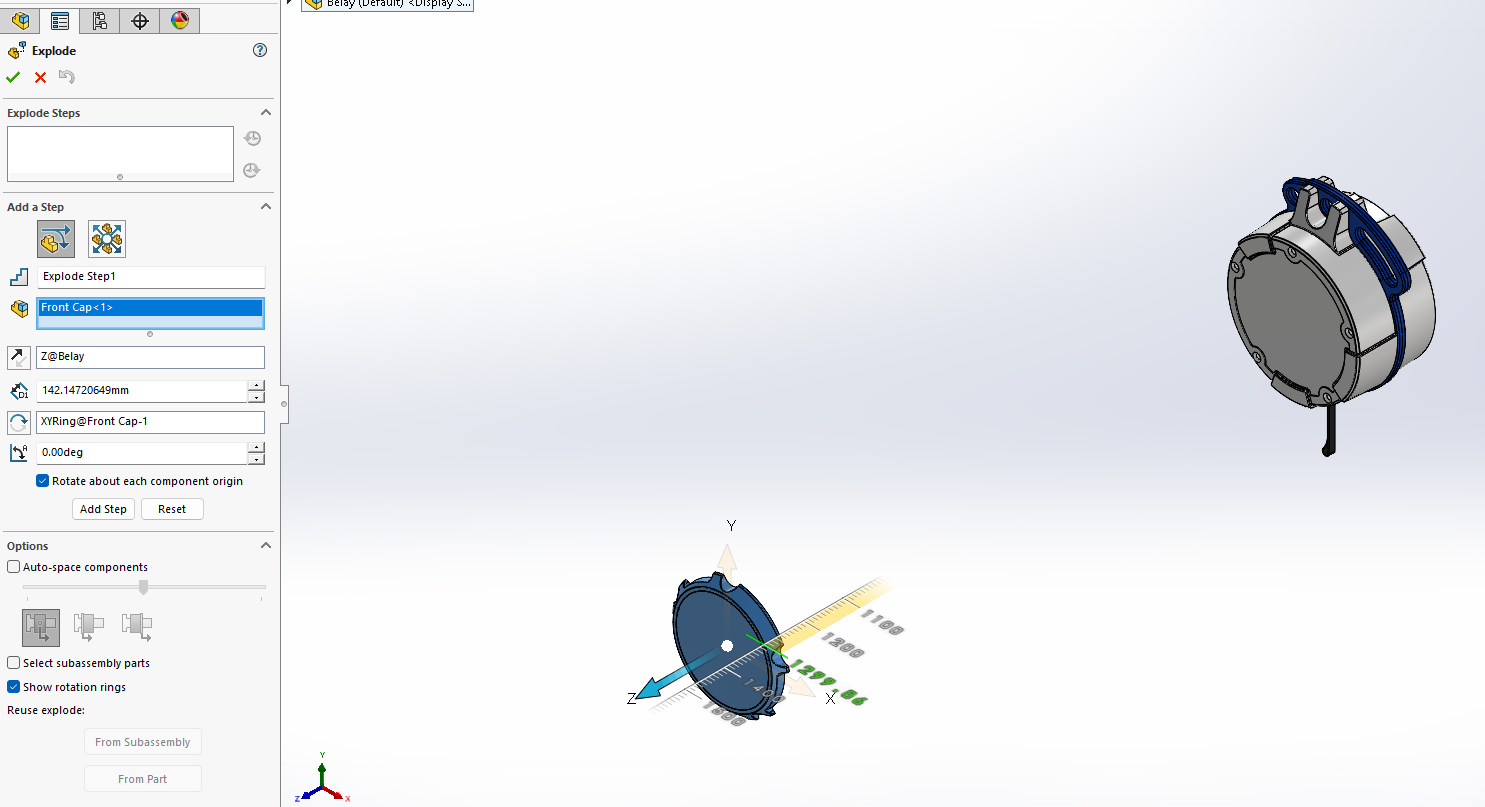 How to Create an Exploded View in SOLIDWORKS | Beginner Tutorial